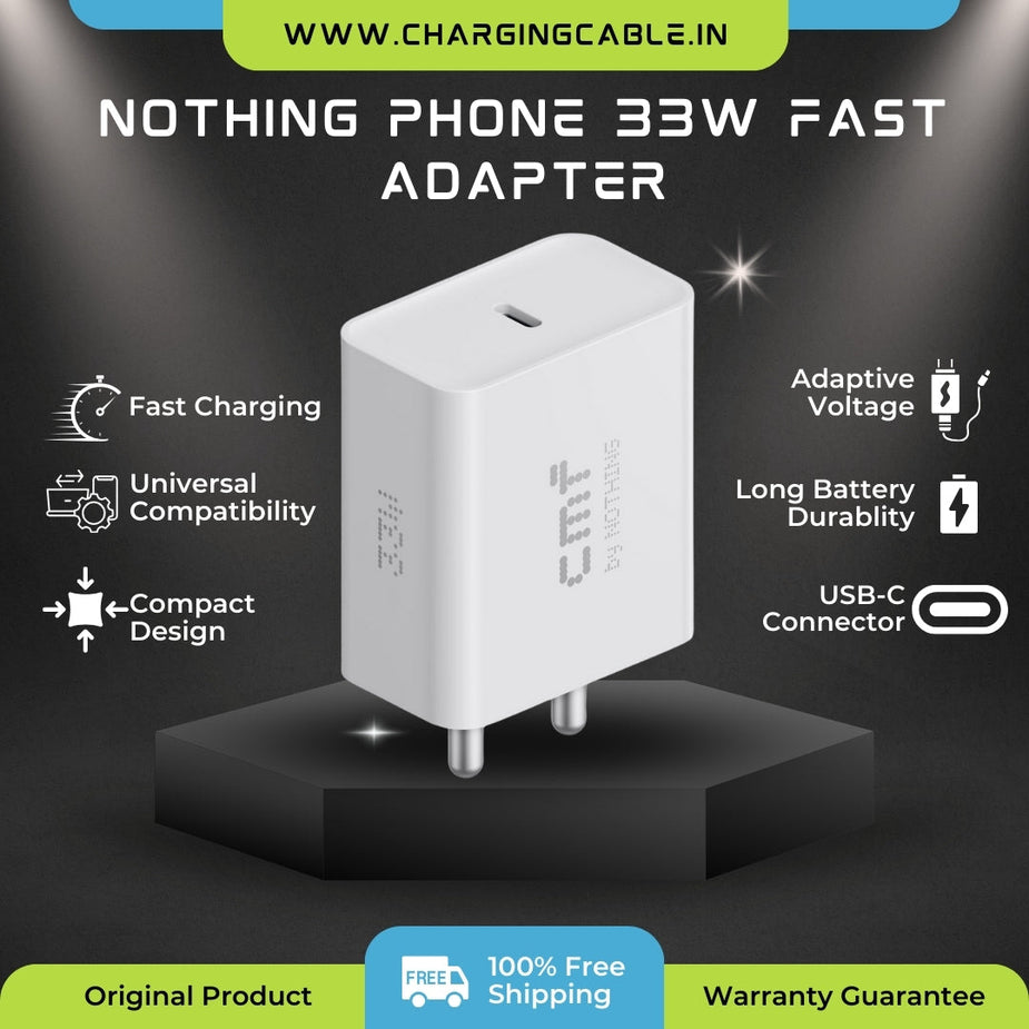 Buy CMF By Nothing 33W USB-C Power Charger (Only Adapter) Visit Now ...