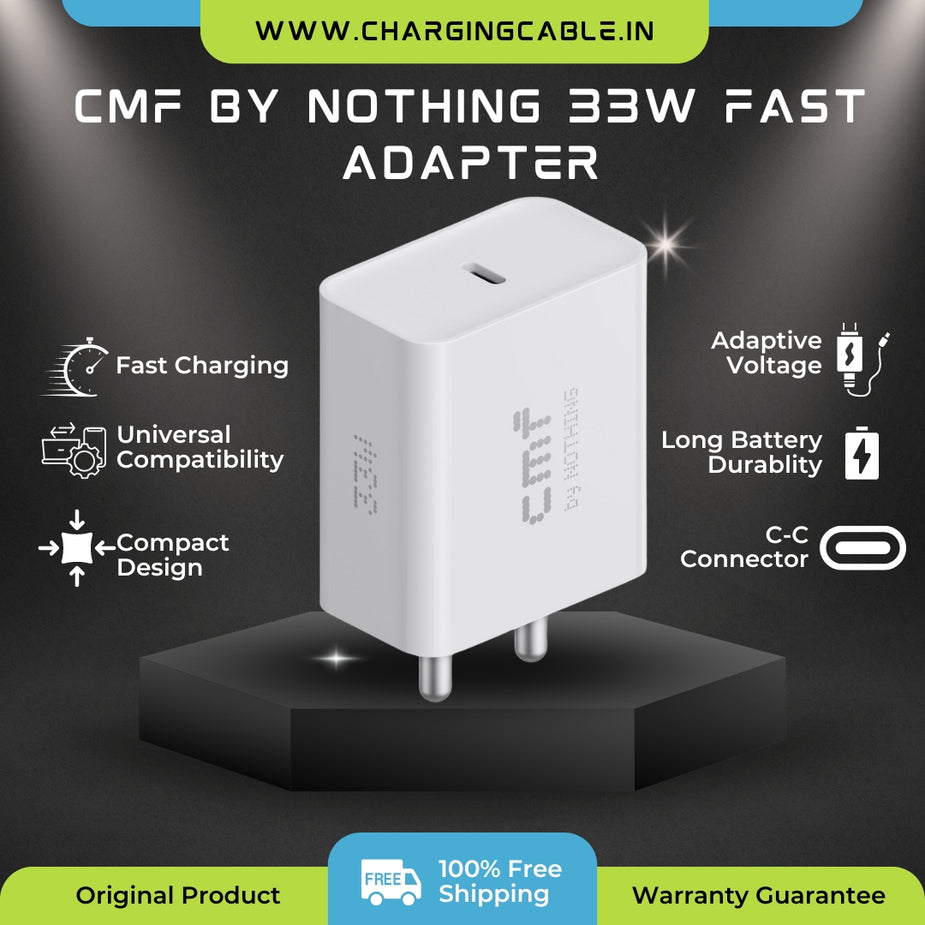 Buy CMF By Nothing 33W USB-C Power Charger (Only Adapter) Visit Now ...
